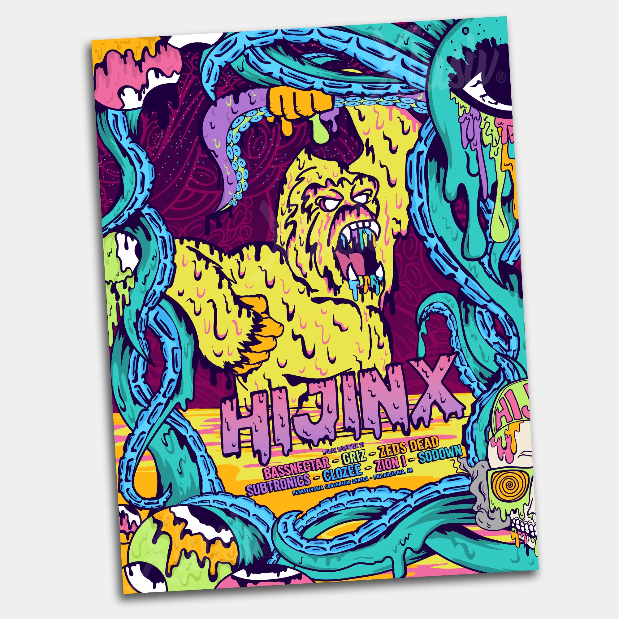 Hijinx 2019 Festival Poster – XLUSIV